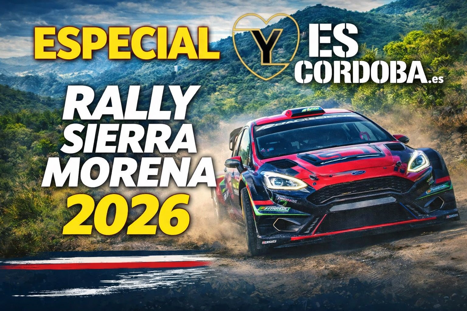Nuevo Rally Sierra Morena 2026 | Horarios y Tramos